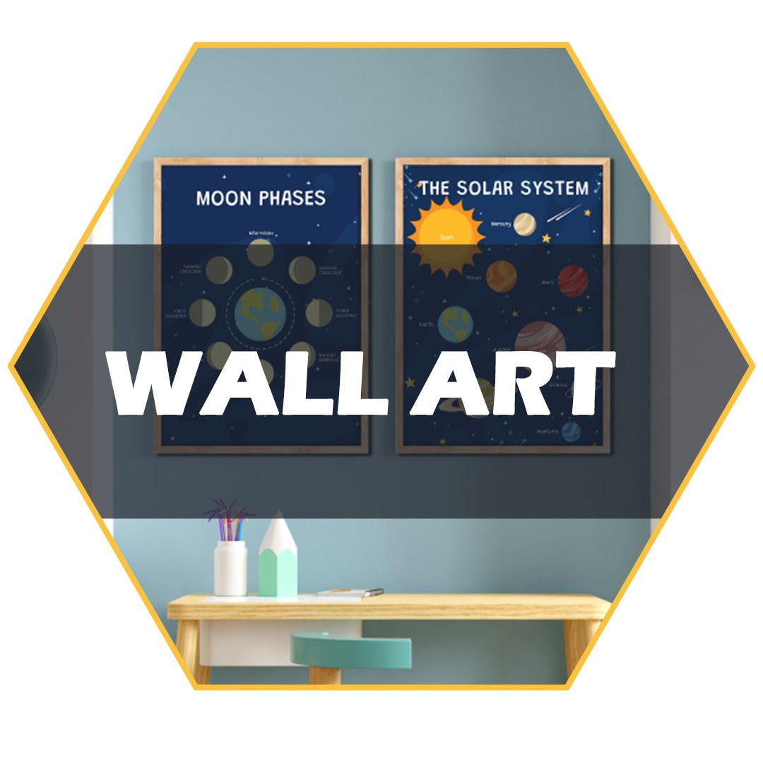 Buy educational wall art and paintings for kids | TFM – The Funny Mind